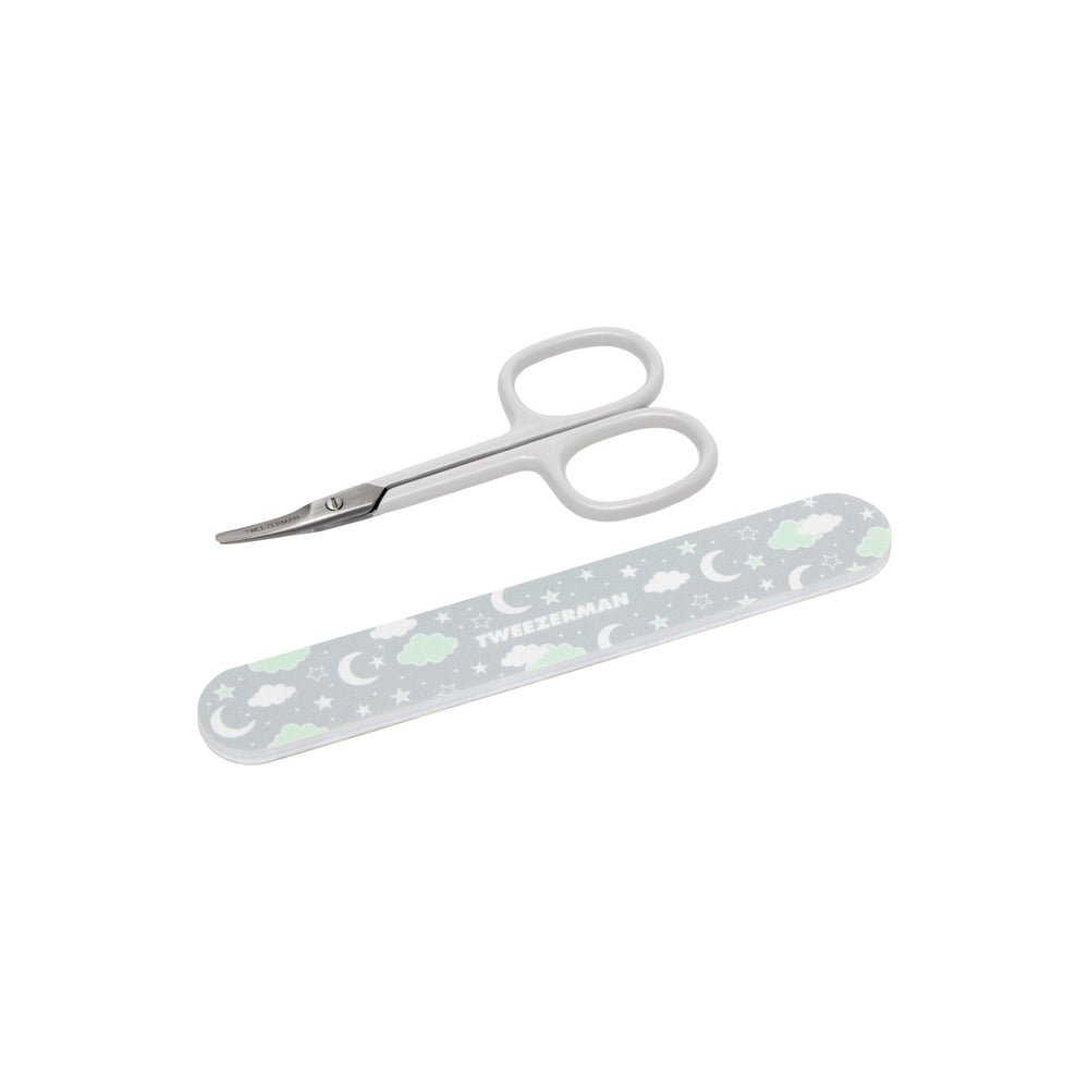Köp Tweezerman Baby Nail Scissors With File | Apohem