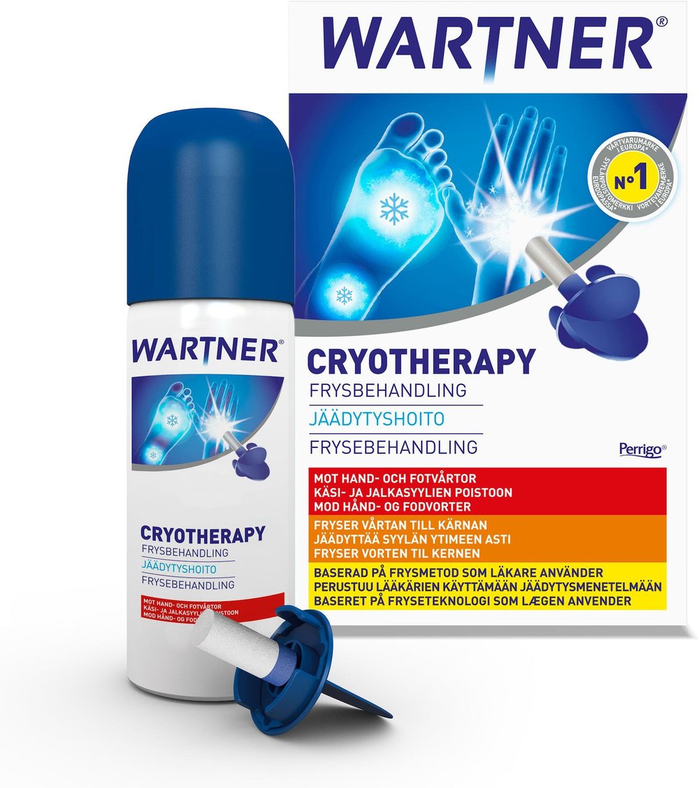 Köp Wartner Cryotherapy Frysbehandling Vårtor 50 ml | Apohem