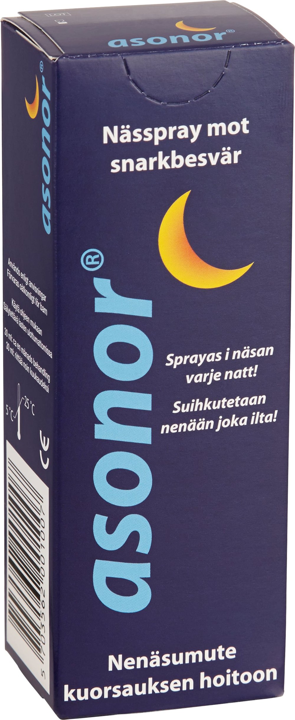 Köp asonor Nässpray Mot Snarkbesvär 30 ml | Apohem