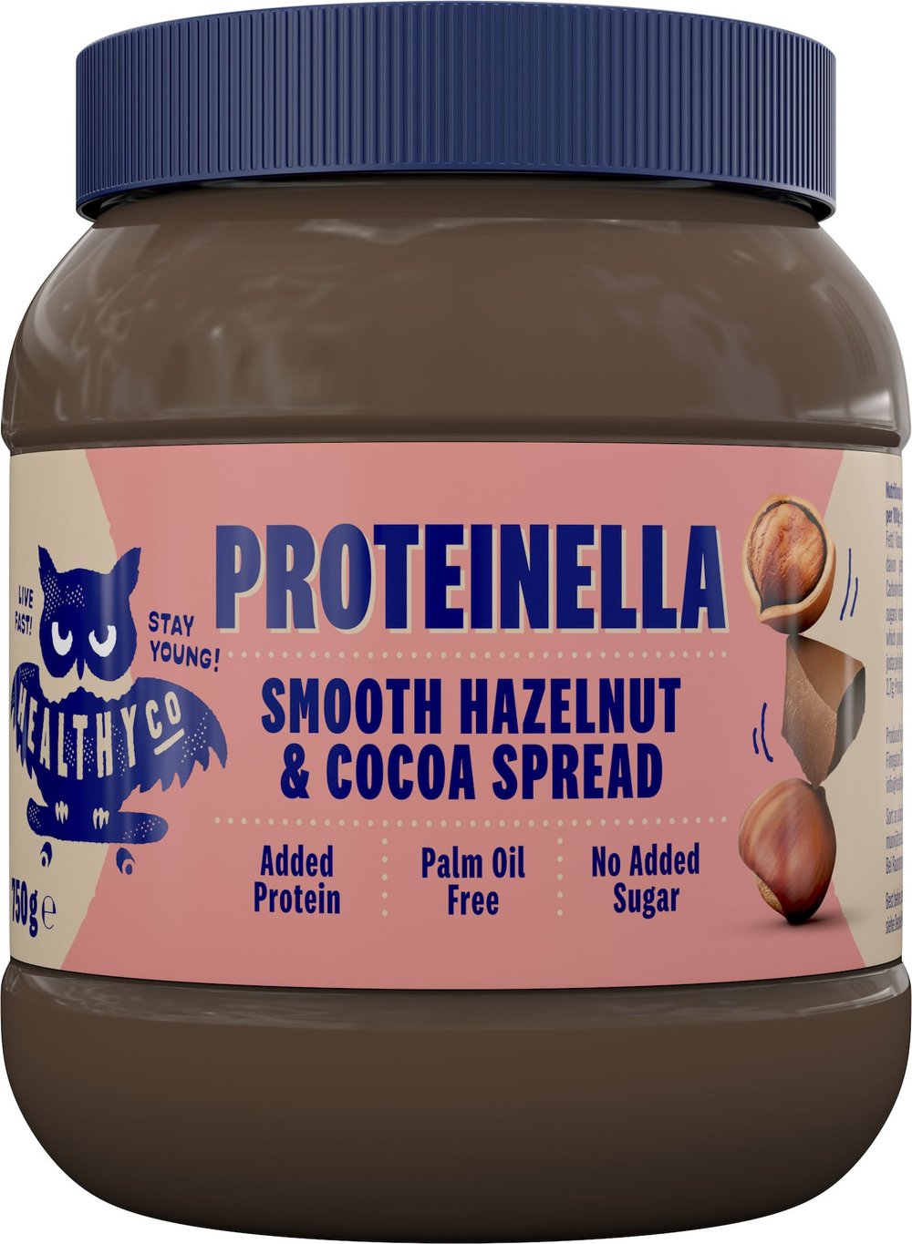 Köp HealthyCo Proteinella Smooth Hazelnut & Cocoa Spread 750 | Apohem