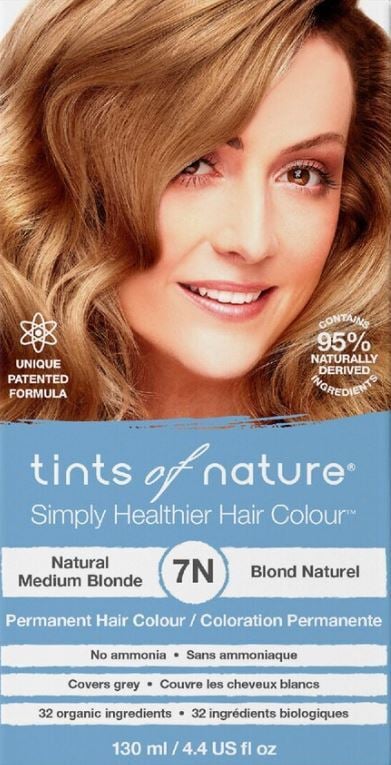 Köp Tints of Nature Hårfärg 7N Natural Medium Blonde | Apohem