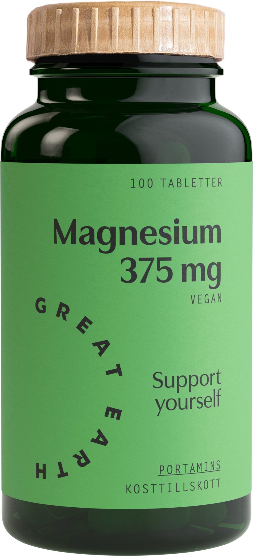 Köp Great Earth Magnesium 375mg 100 tabletter | Apohem