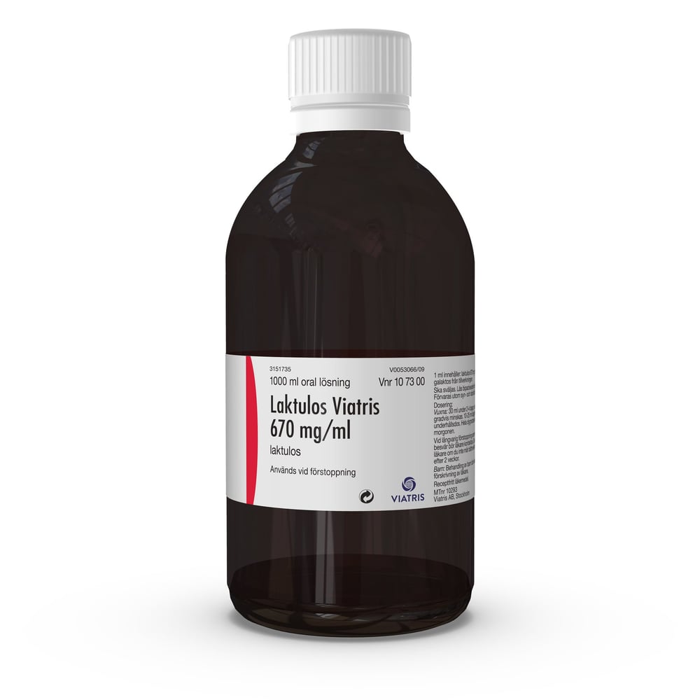 Köp Laktulos Viatris oral lösning 670 mg/ml 1000 ml | Apohem
