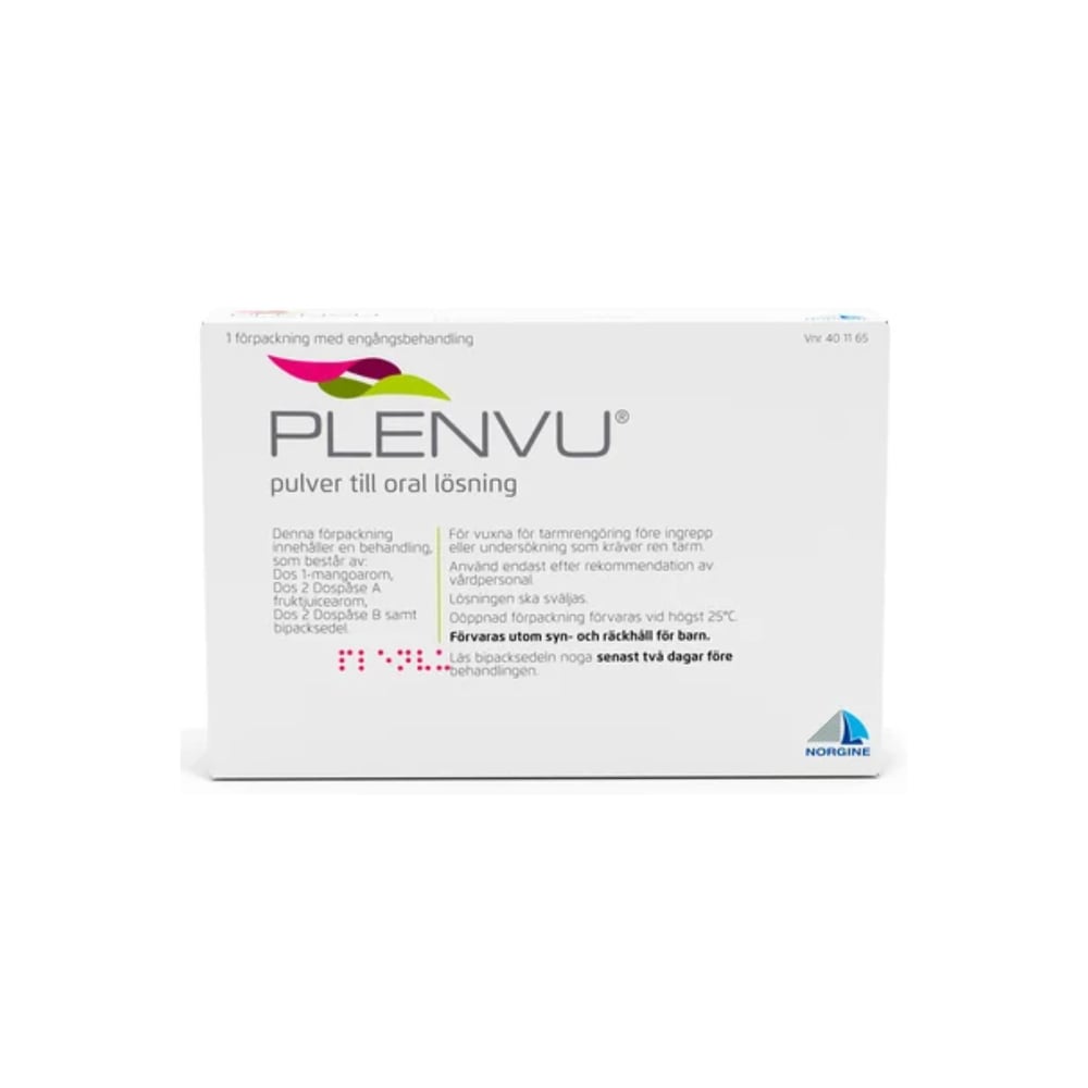 Köp Plenvu Pulver till Oral Lösning 1 dos | Apohem