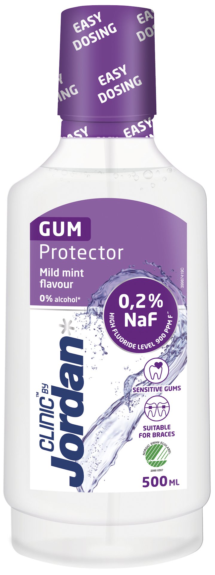 Köp Jordan GUM Protector Mild Mint Munskölj 500 ml | Apohem