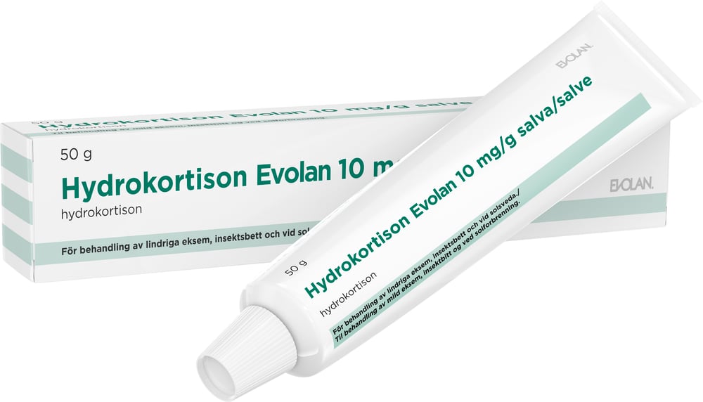 Köp Hydrokortison Evolan 10 mg/g Salva 50 g | Apohem