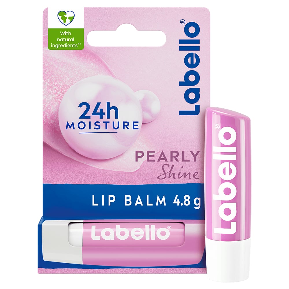 Köp Labello Pearly Shine Lip Balm 4,8 g | Apohem