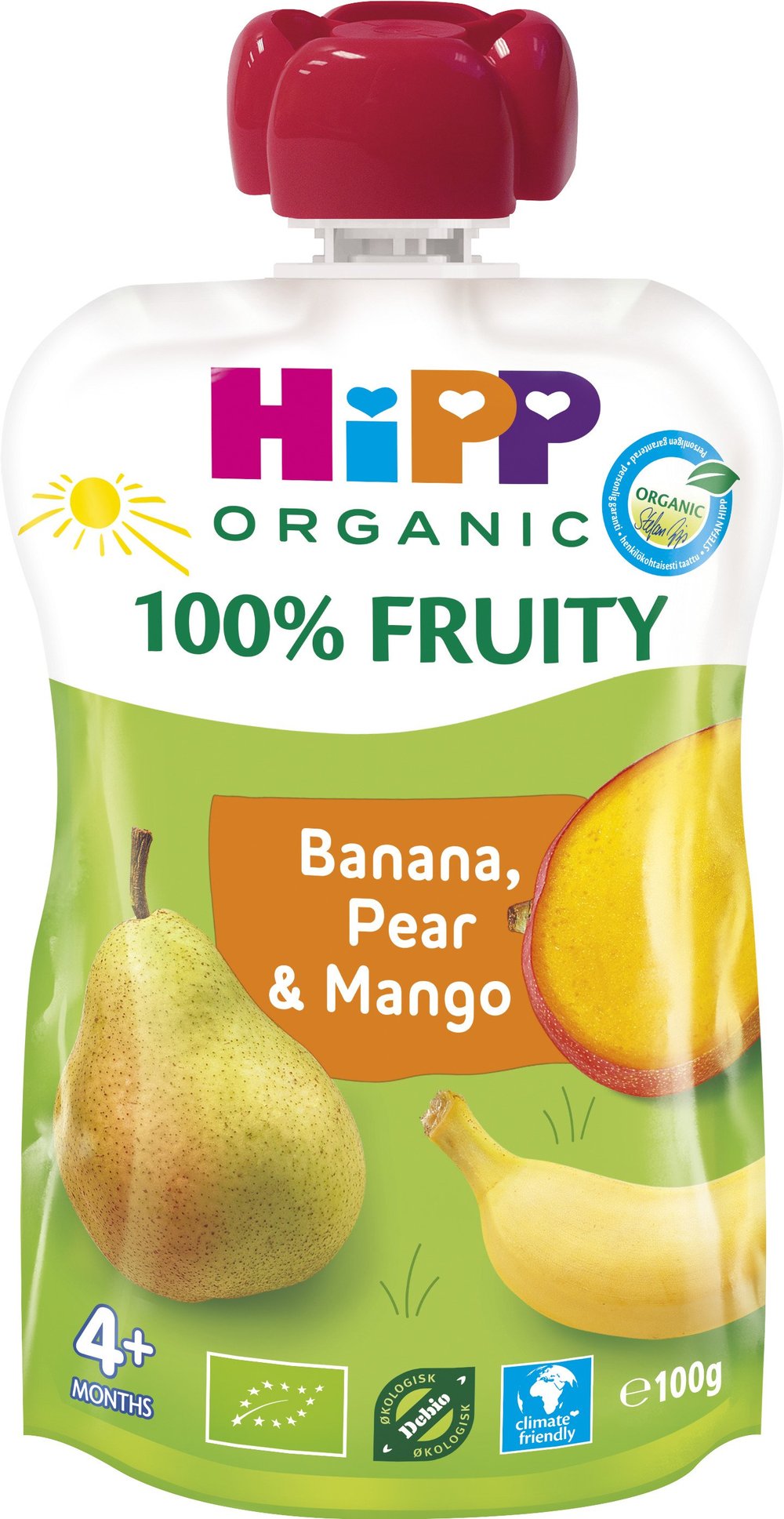 Köp HiPP Smoothie Banan Päron & Mango 100 g | Apohem