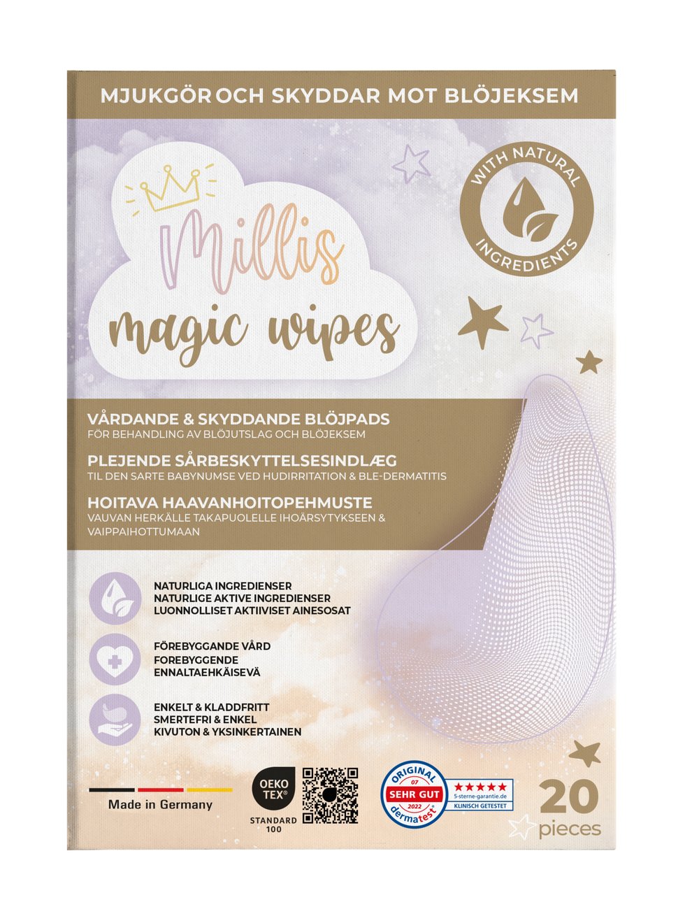 Köp Millis Magic Wipes 20 st | Apohem
