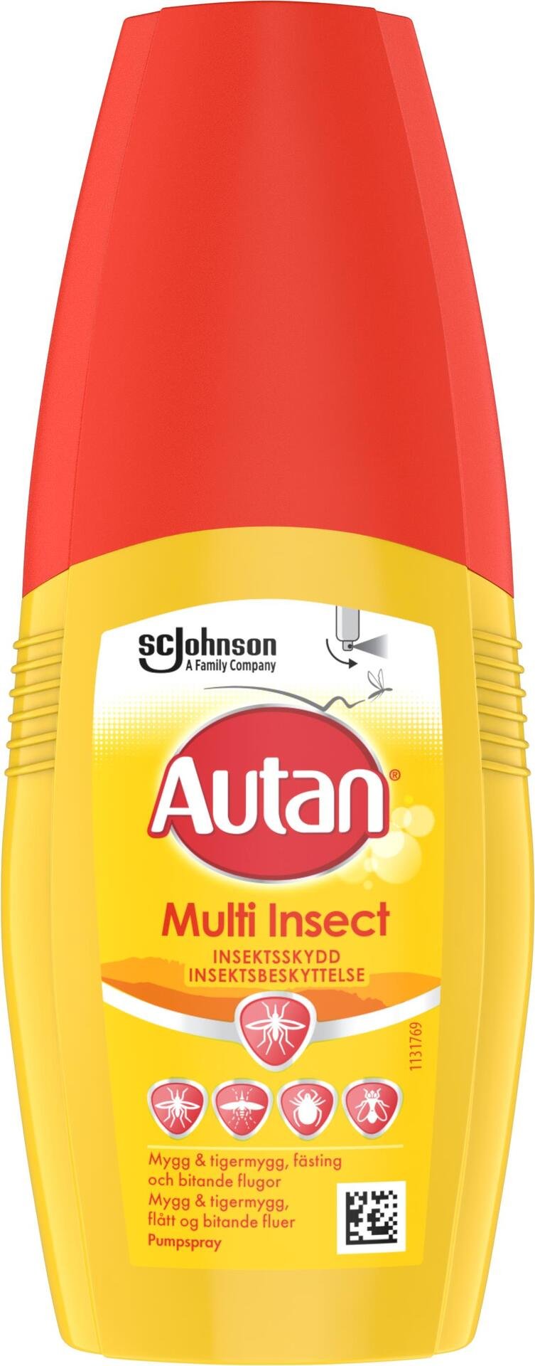 Köp Autan Multi Insect pumpspray 100 ml | Apohem