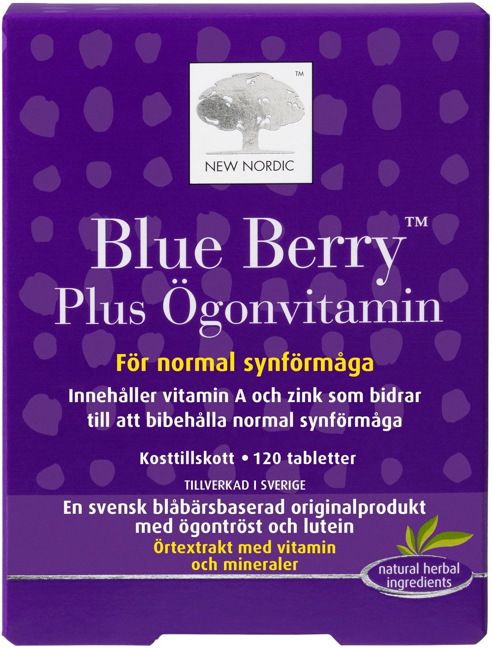 Köp Blue Berry Plus ögonvitamin 120 st | Apohem