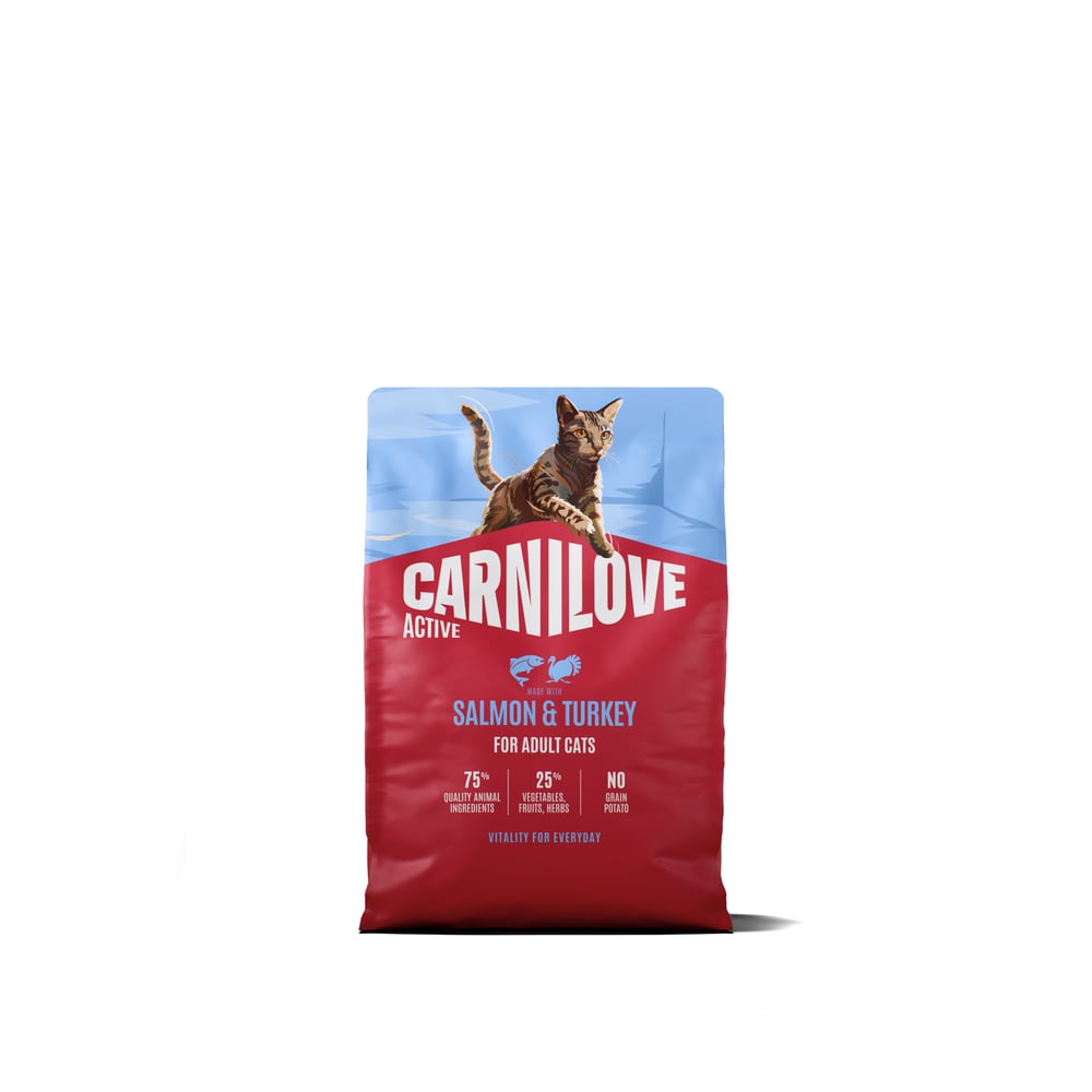 Köp Carnilove Active Cat Salmon & Turkey for Adult All Breed | Apohem