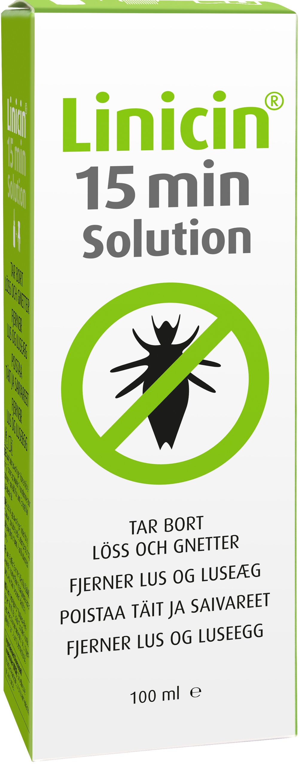 Köp Linicin 15 min Solution Lusmedel 100 ml | Apohem