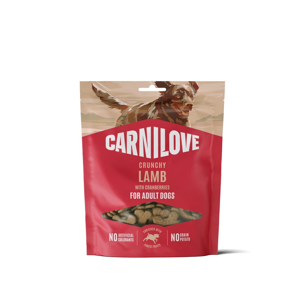 Köp Carnilove Dog Crunchy Snack Lamb with Cranberries 200 g | Apohem