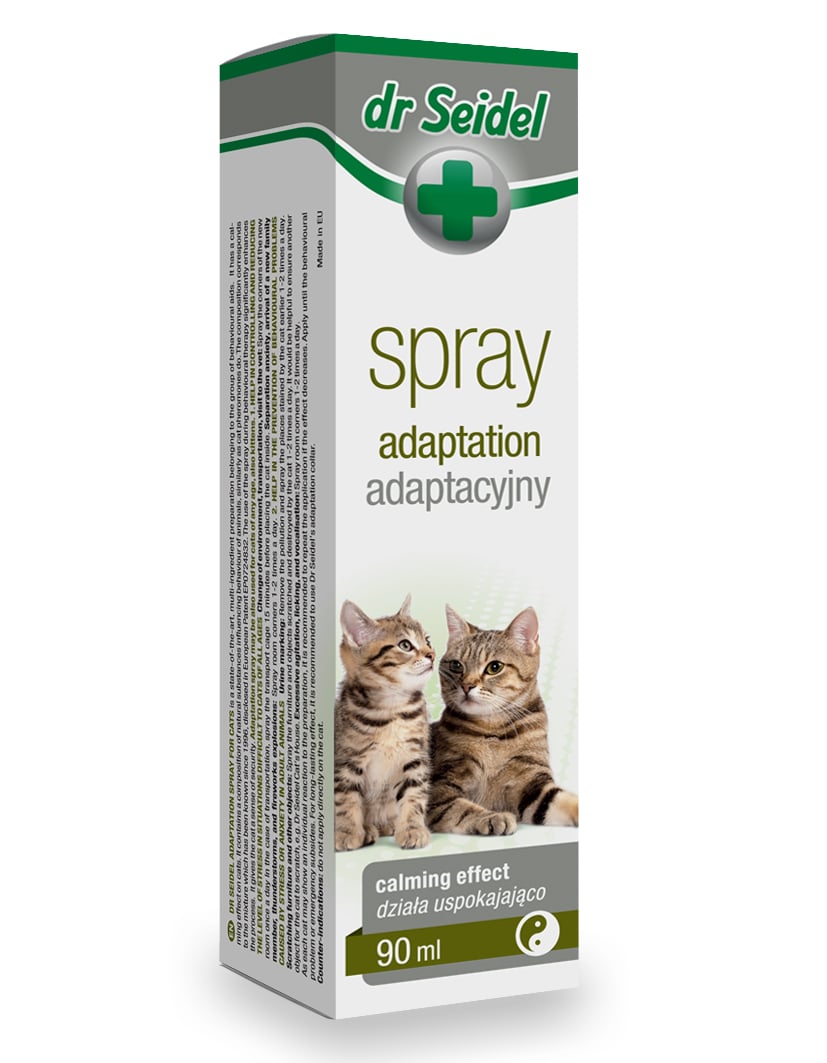 Köp Dr Seidel Adaptation Travel Spray för katter 90 ml | Apohem