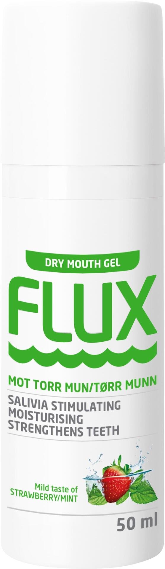 Köp Flux Dry Mouth Gel mot Torr Mun 50 ml | Apohem