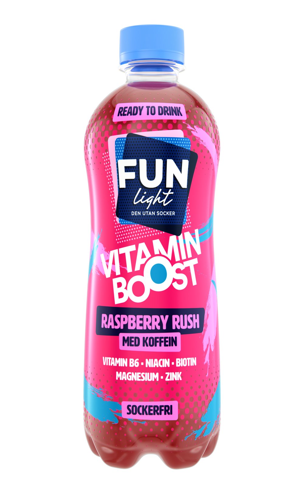 Köp Fun Light Vitamin Boost Raspberry Rush 500 ml | Apohem