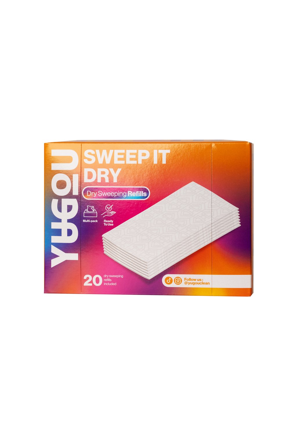 Köp YUGOU SWEEP IT DRY Dry Sweeping Refills 20 st | Apohem