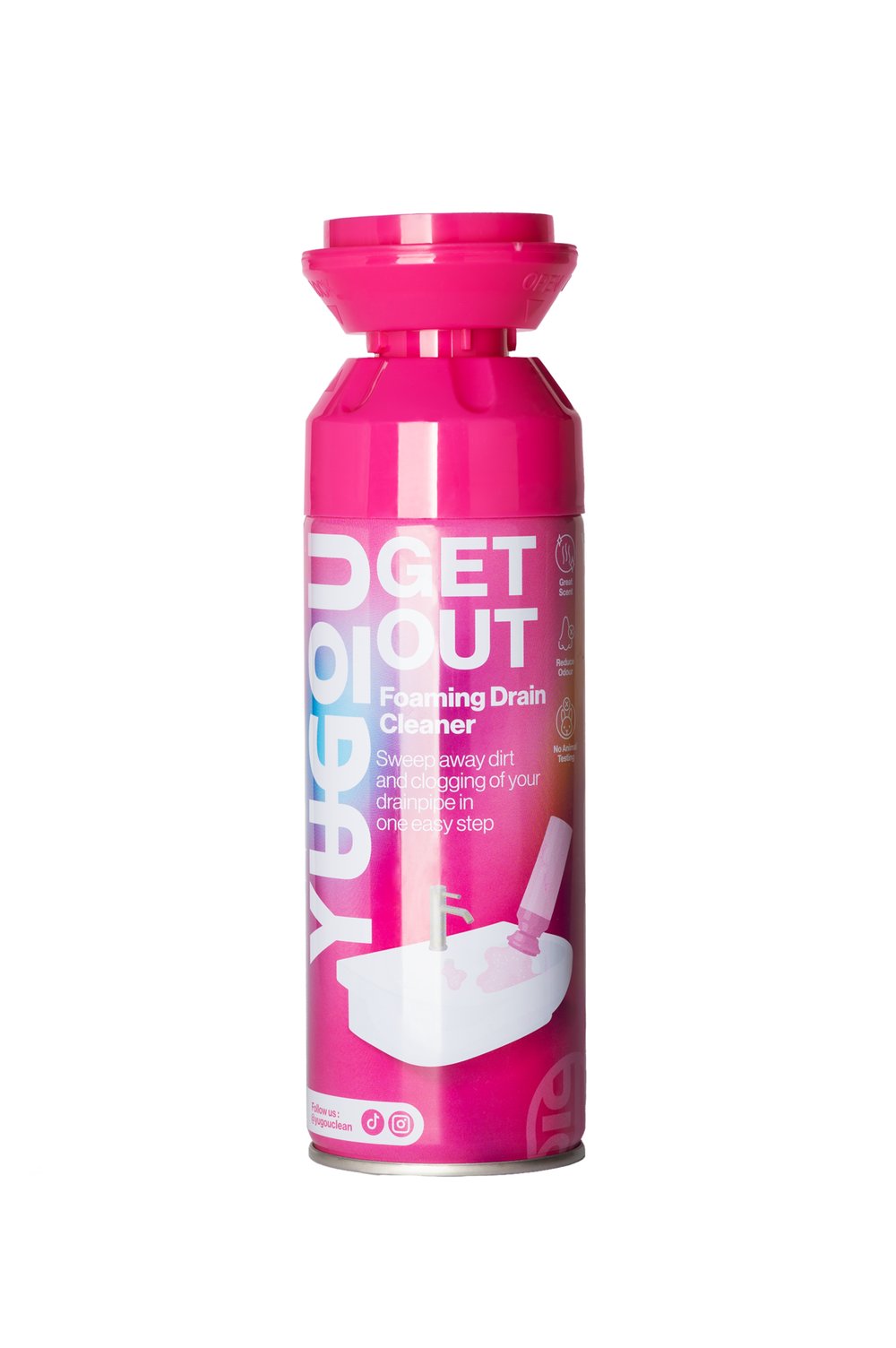 Köp YUGOU GET OUT Foam Drain Cleaner 450ml | Apohem