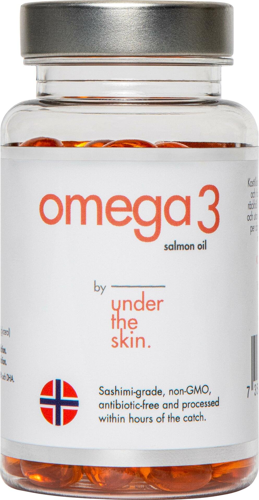 Köp Under the Skin Omega-3 90 kapslar | Apohem