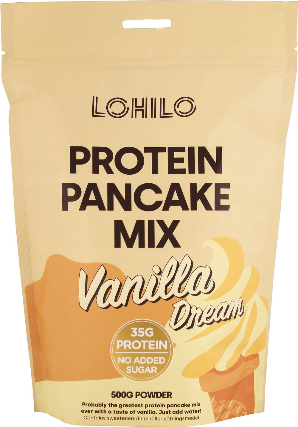 Köp Lohilo Protein Pancake Mix Vanilla Dream 500 g | Apohem