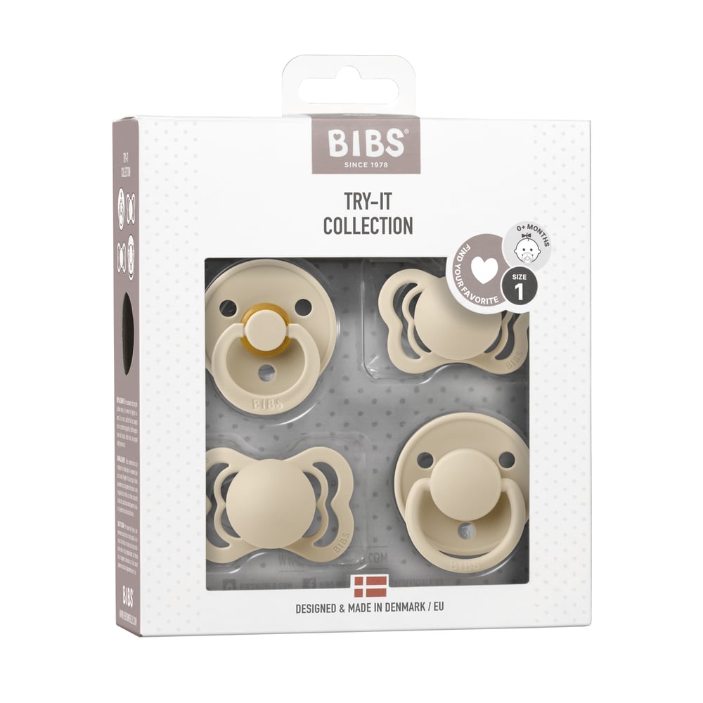 Köp BIBS Try-it Collection Size 1 Vanilla 1 set | Apohem