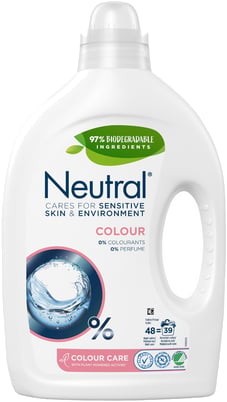 Köp Neutral Sensitive Skin Colour Tvättmedel 1950 ml | Apohem