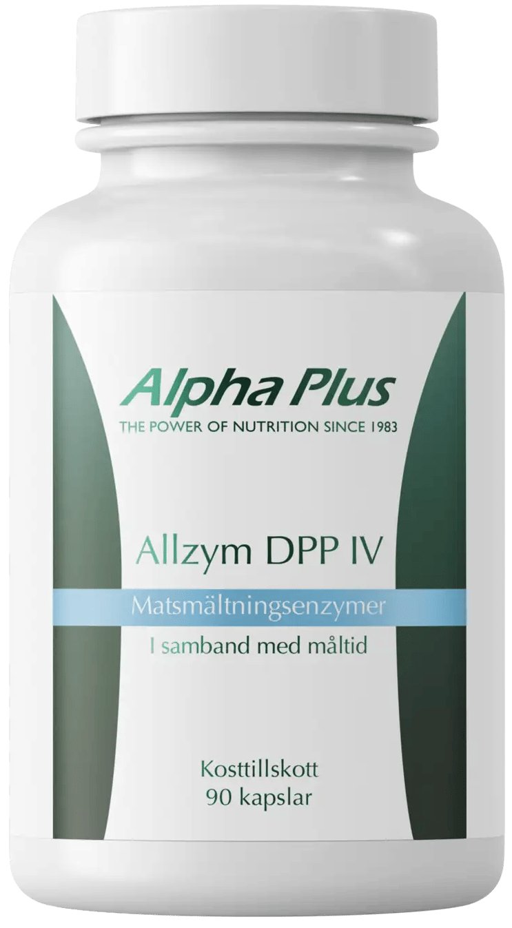 Köp Alpha Plus AllZym DPP IV 90 kapslar | Apohem