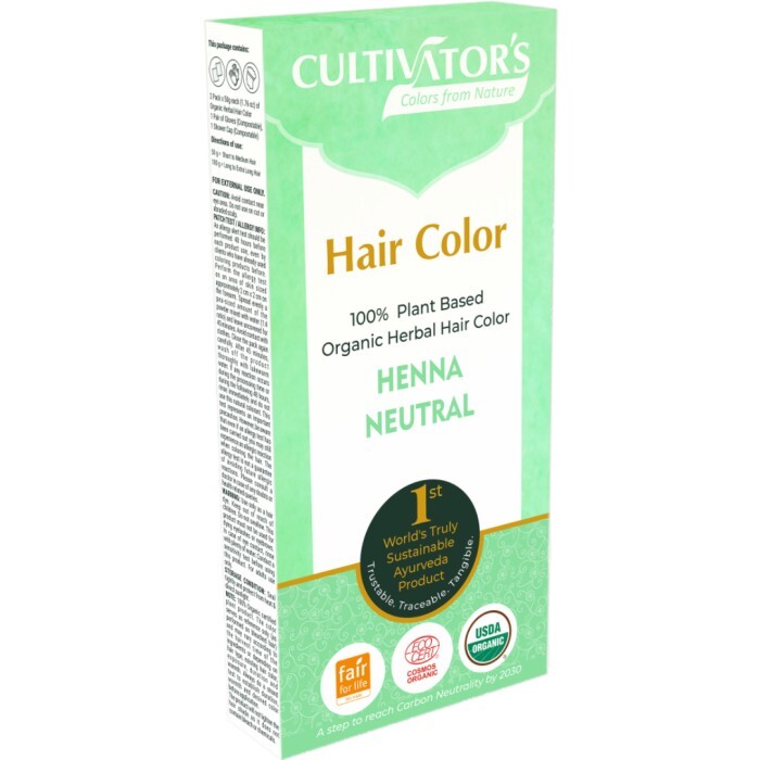 Köp Cultivator's Original Herbal Hair Color Henna Neutral 1 | Apohem
