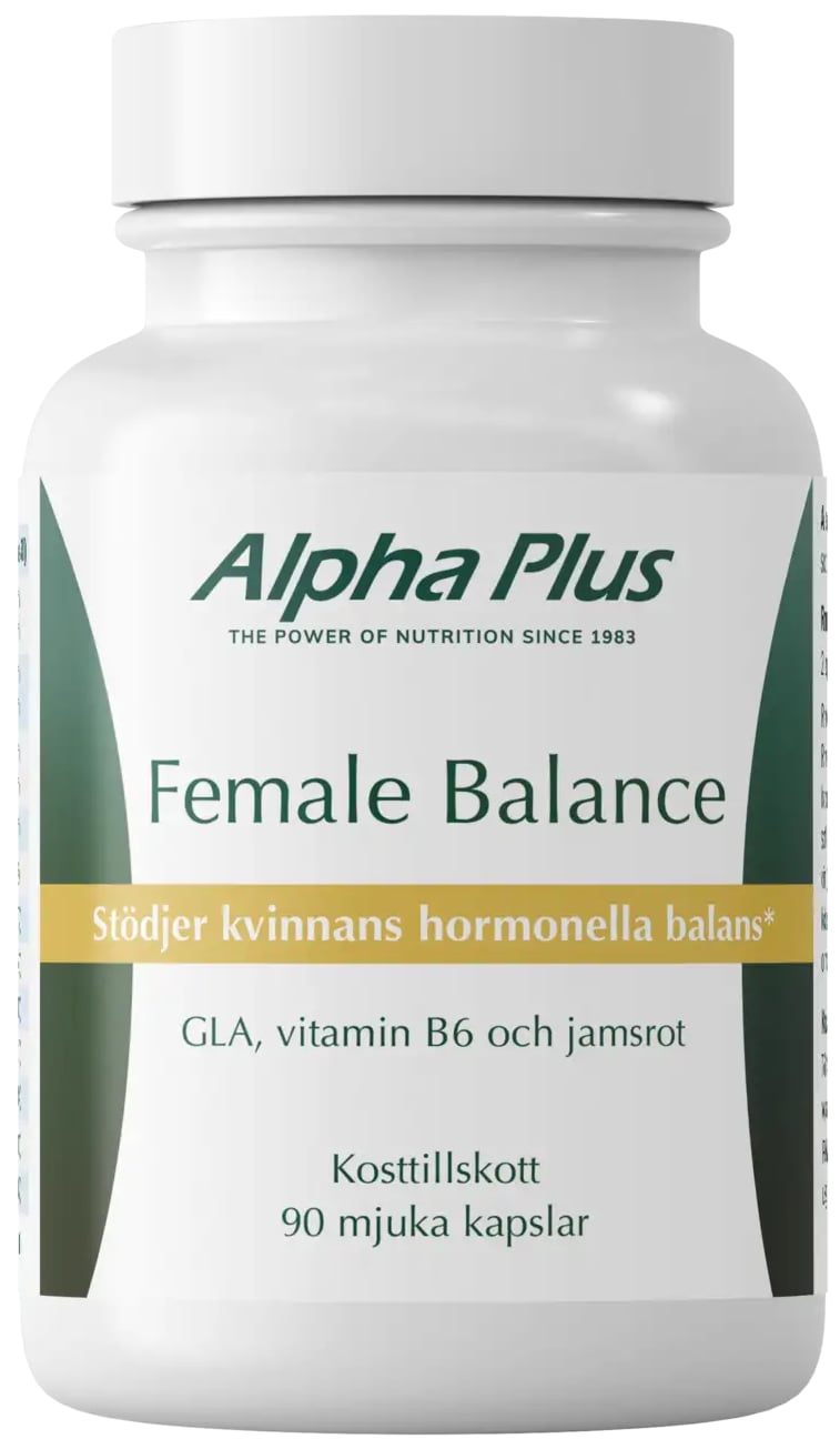 Köp Alpha Plus Female Balance 90 mjuka kapslar | Apohem