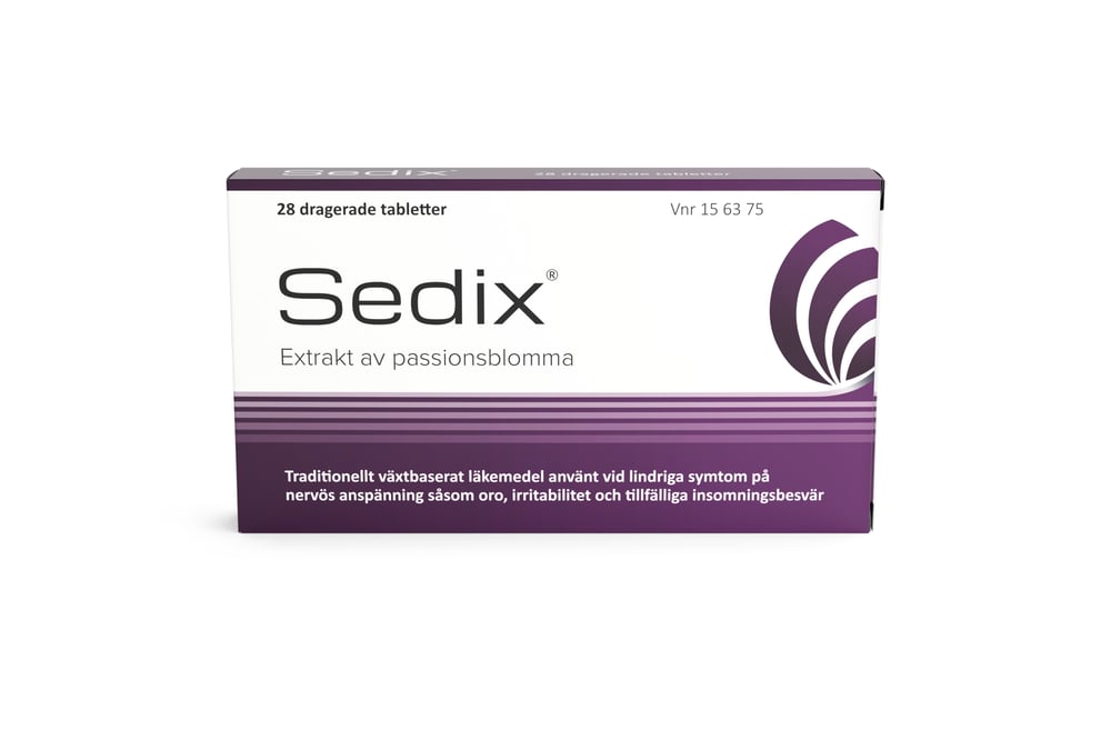 Köp Sedix Extrakt av passionsblomma 28 tabletter | Apohem