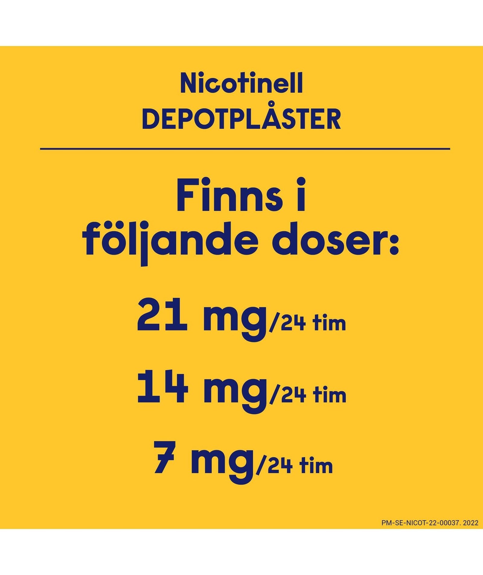 Köp Nicotinell Nikotinplåster 21 mg/ 24 timmar Depotplåster | Apohem