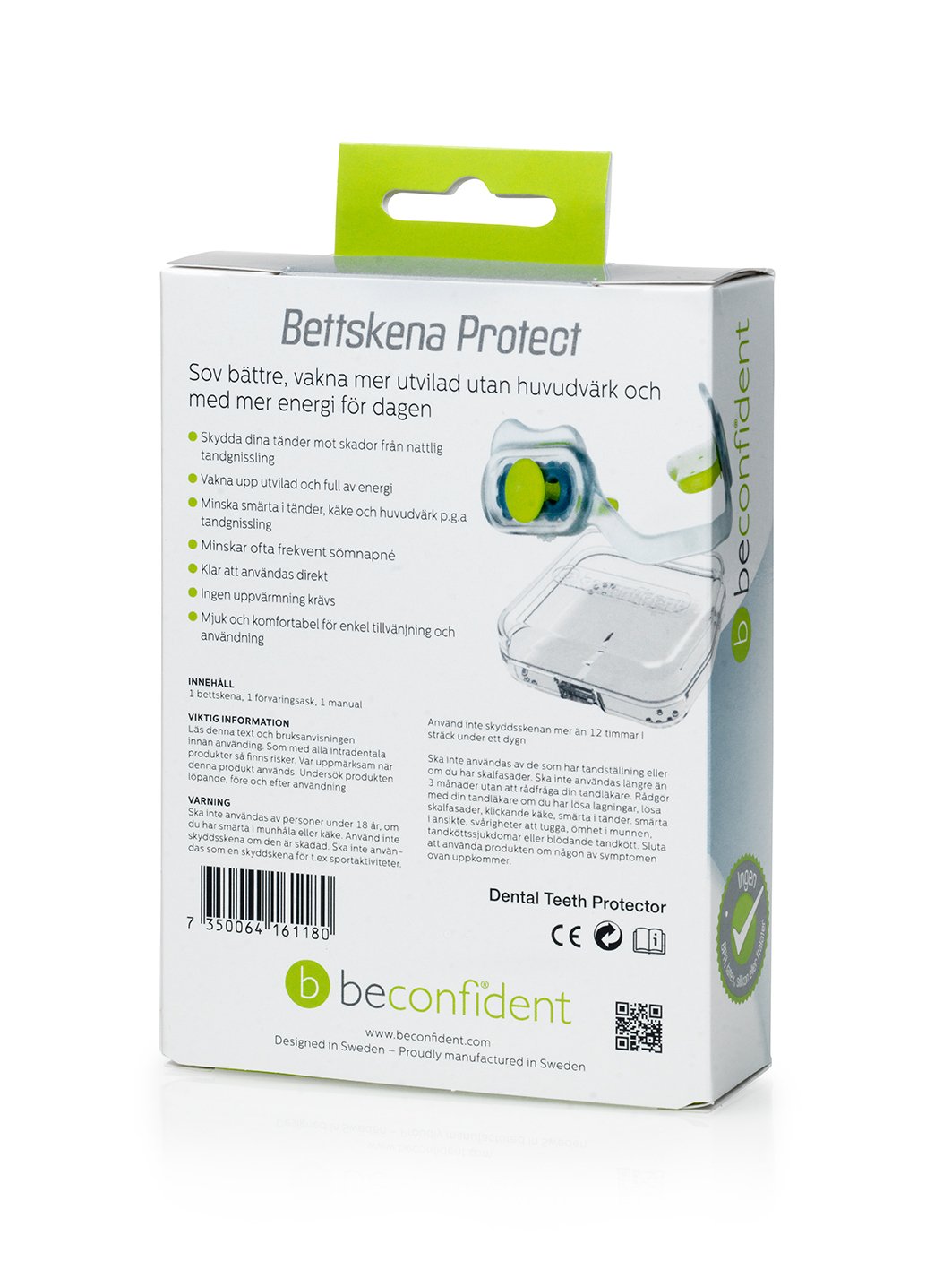 Köp Beconfident Dental Guard Protect Bettskena 1 st | Apohem