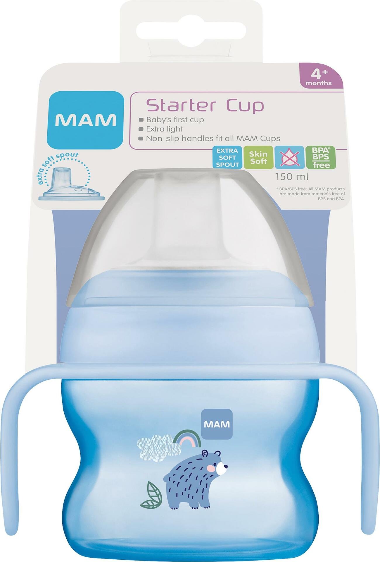 Köp MAM Starter Cup Blue | Apohem