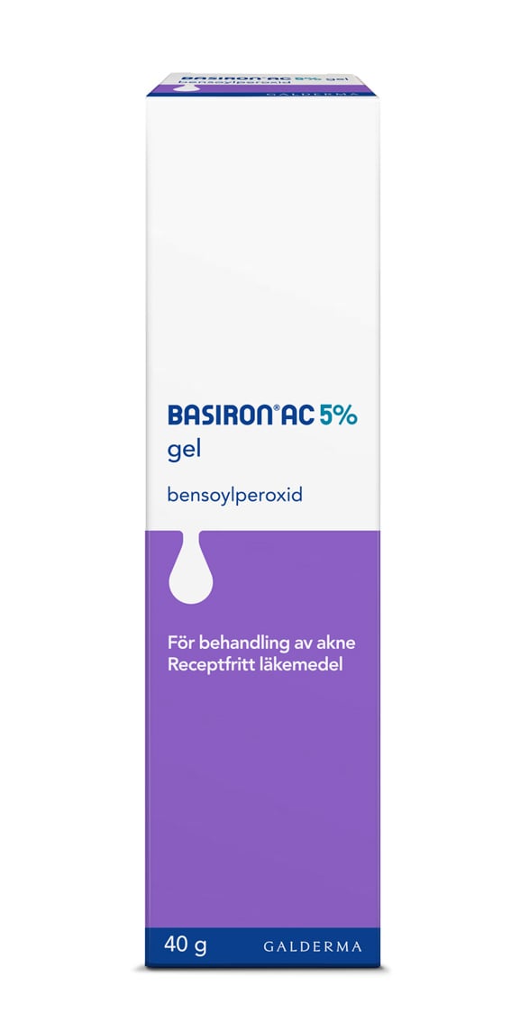 Köp Basiron AC 5% gel 40g | Apohem
