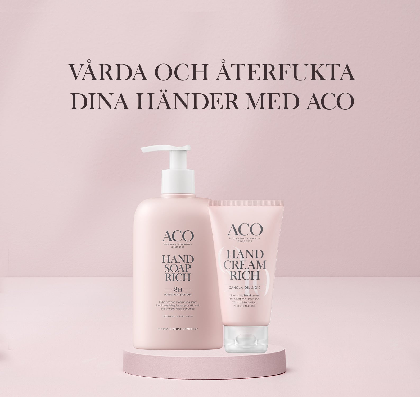 Köp ACO Hand Cream Rich Handkräm 75 ml | Apohem