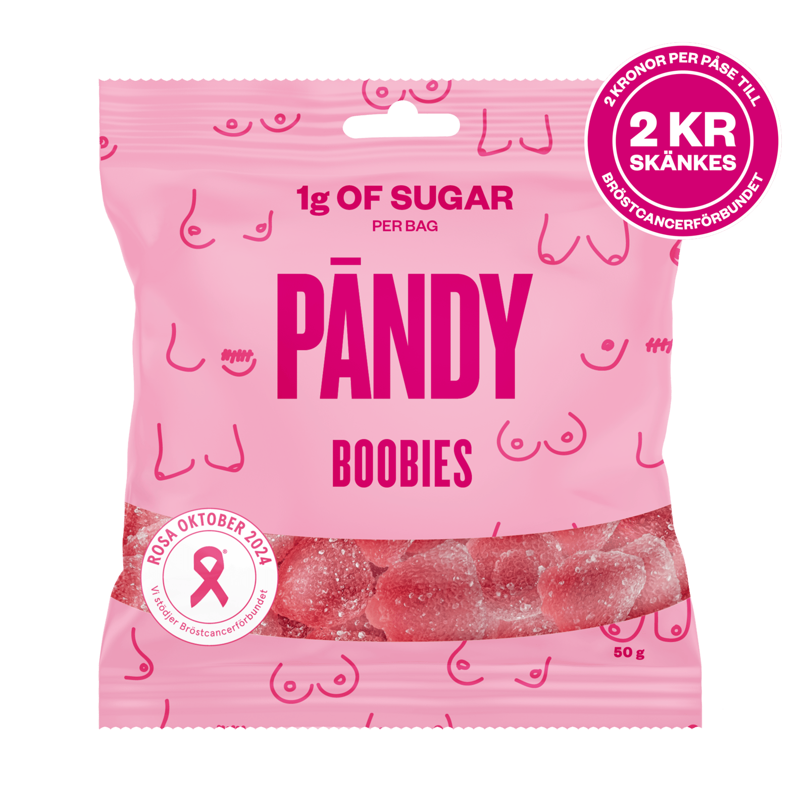Köp Pändy Boobies 50g Apohem