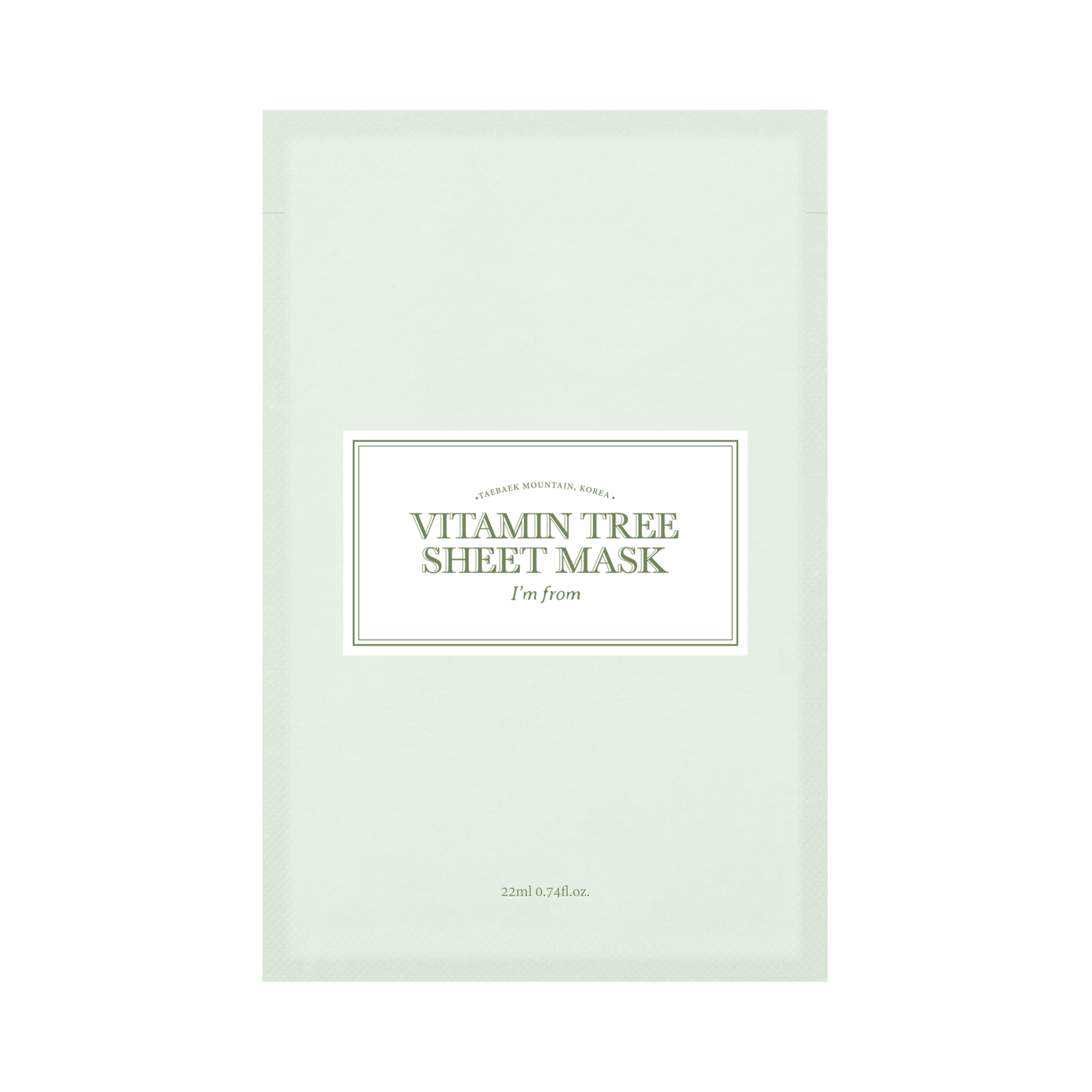 Köp I'm From Vitamin Tree Sheet Mask 22ml | Apohem