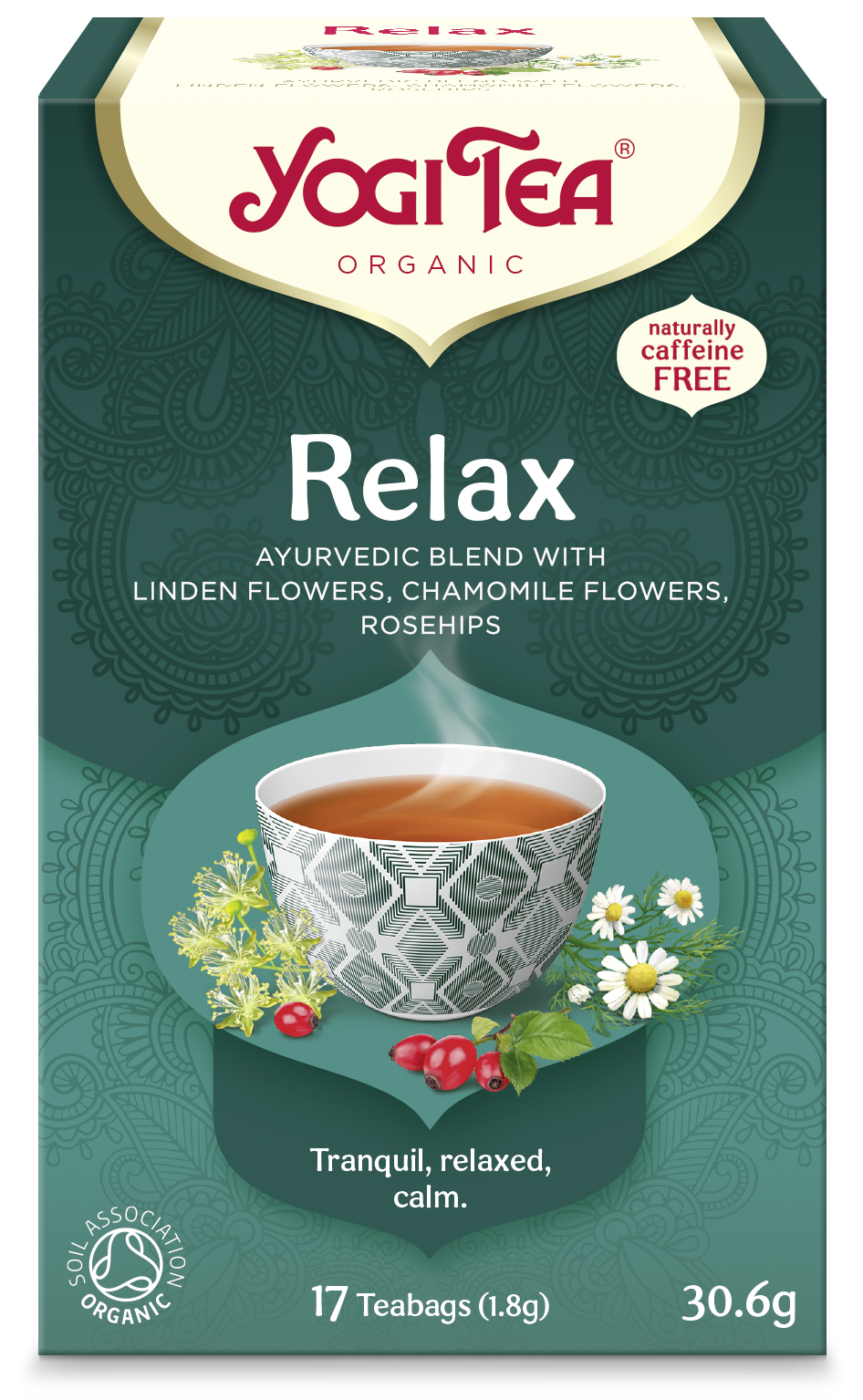 Köp Yogi Tea Relax KRAV 17 påsar | Apohem