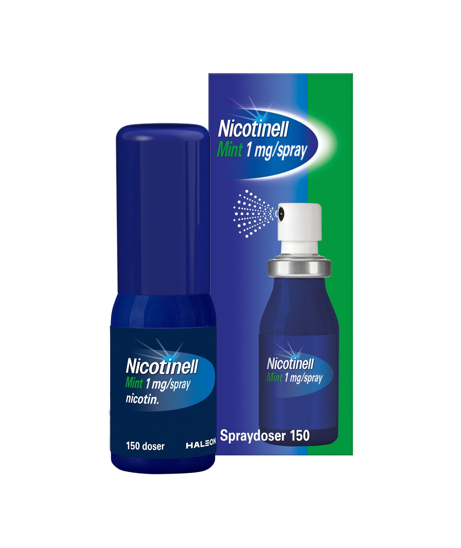 Köp Nicotinell Mint Munspray 1mg Spray 150 doser | Apohem
