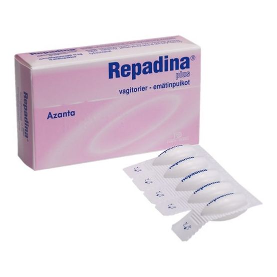 Köp Repadina Plus Vagitorier 10 st | Apohem