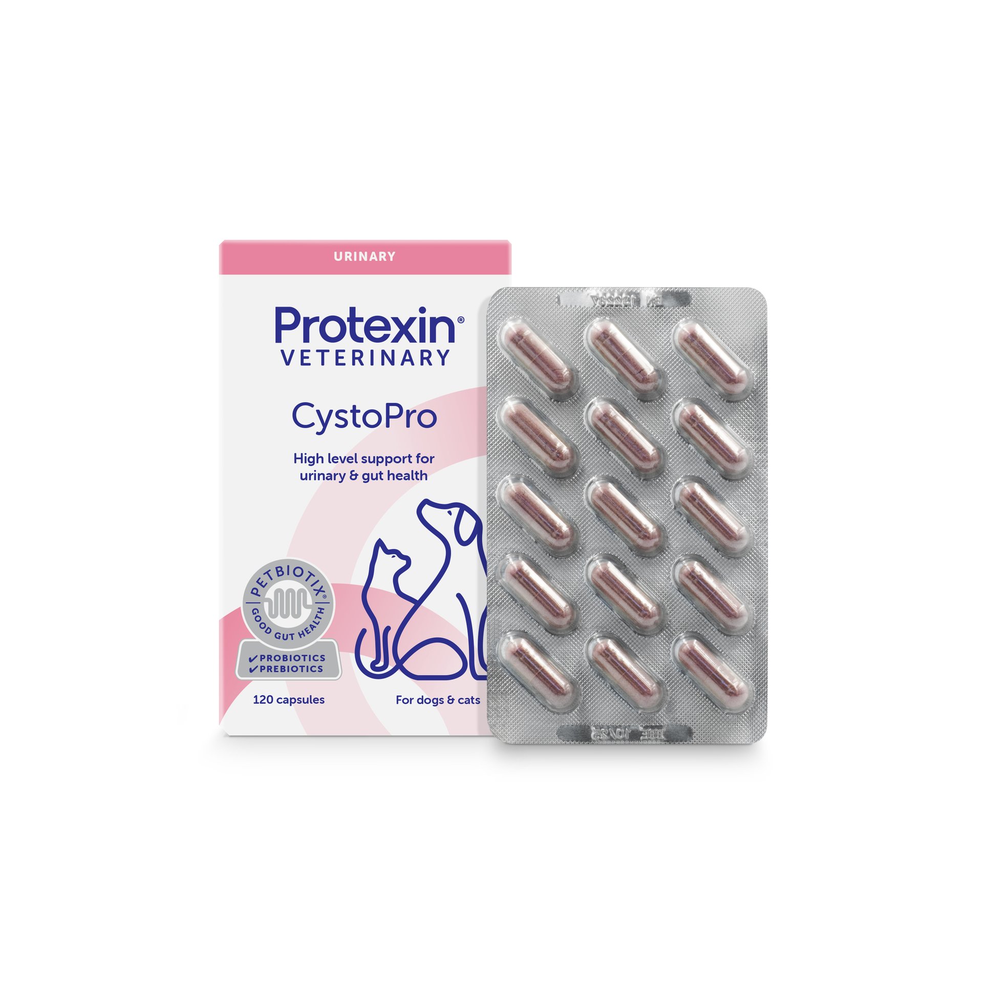 Köp Protexin CystoPro Urinary 120 kapslar | Apohem
