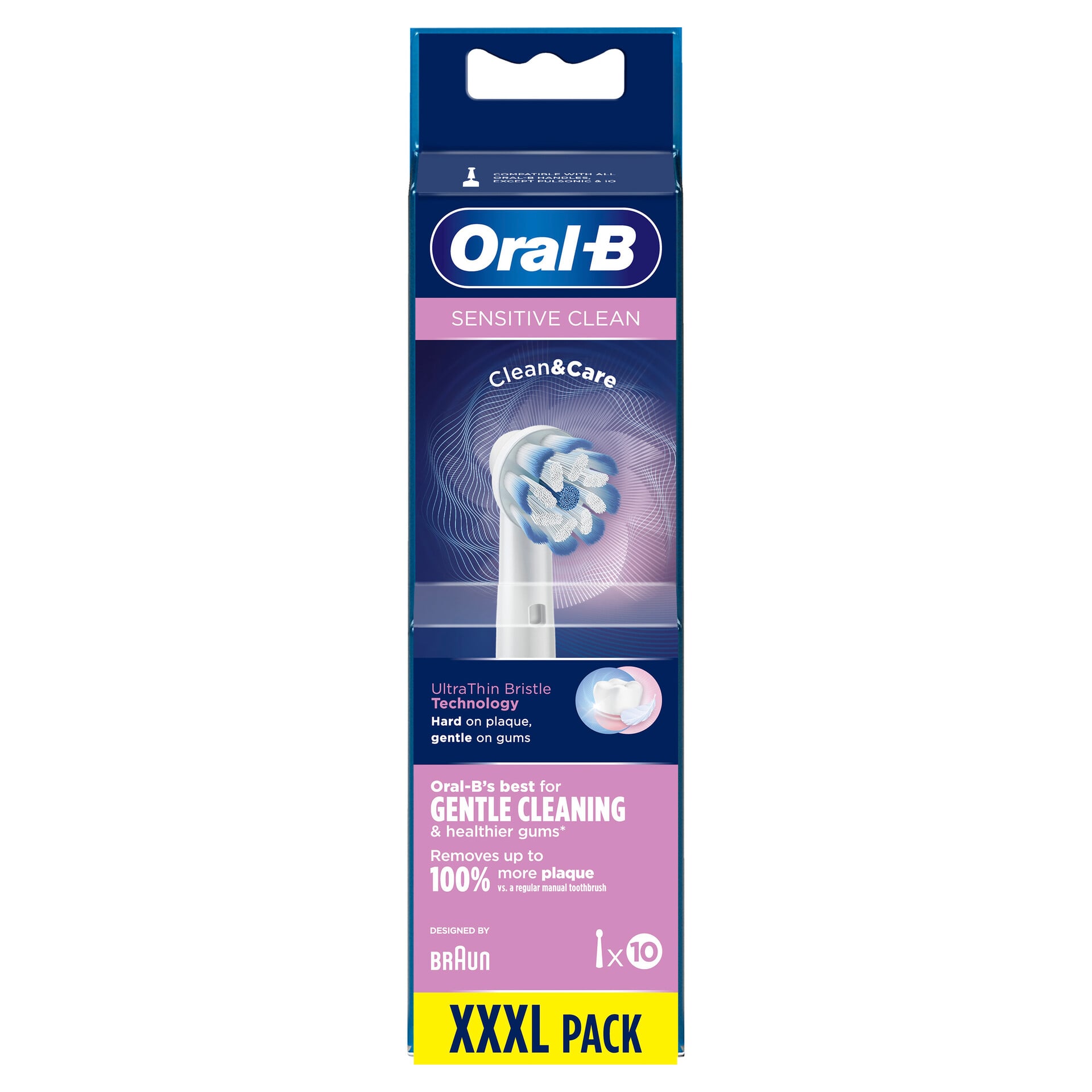 Köp Oral-B Sensitive Clean Tandborsthuvud 10 st | Apohem