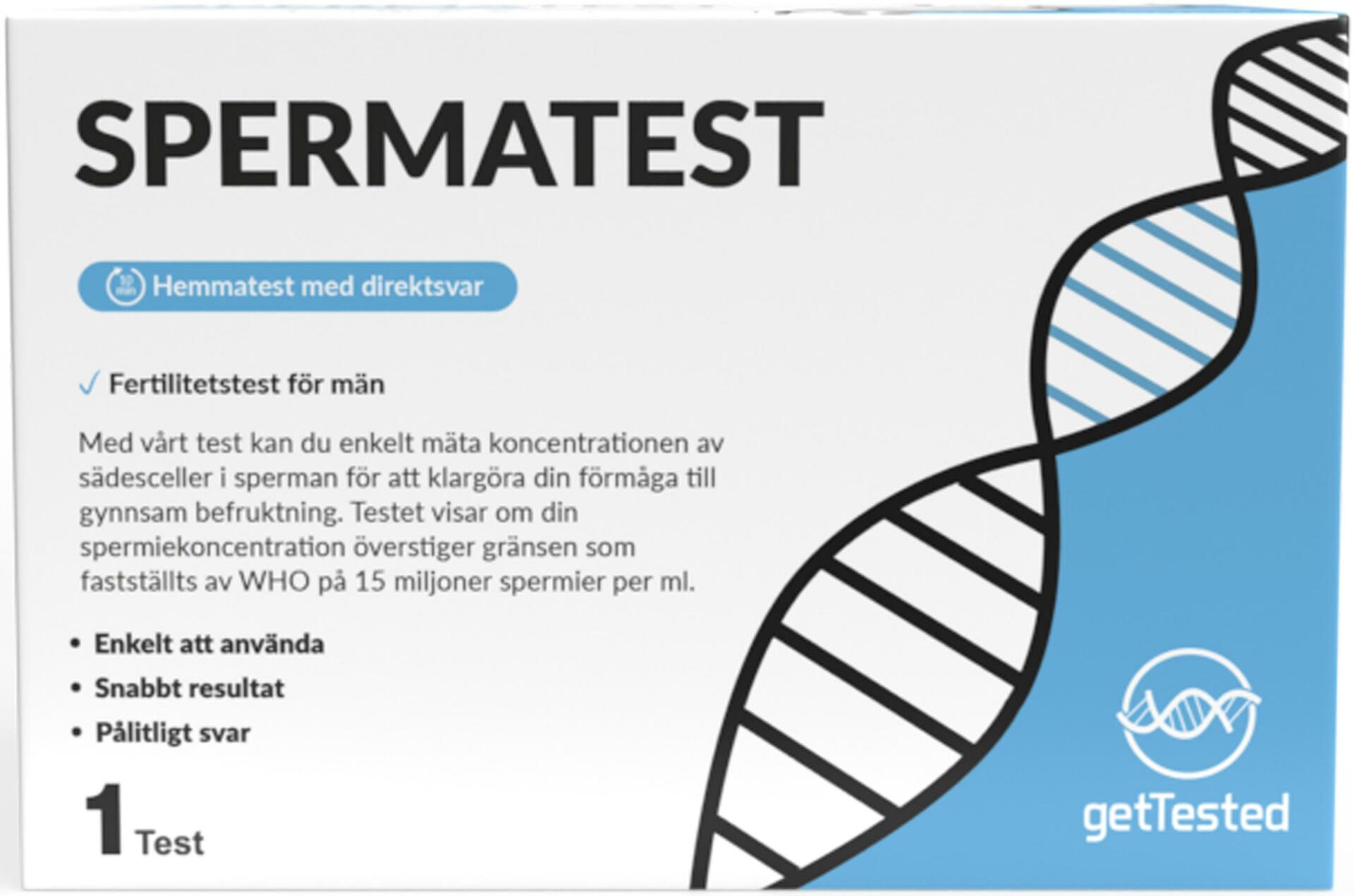 Köp Get Tested Spermatest | Apohem