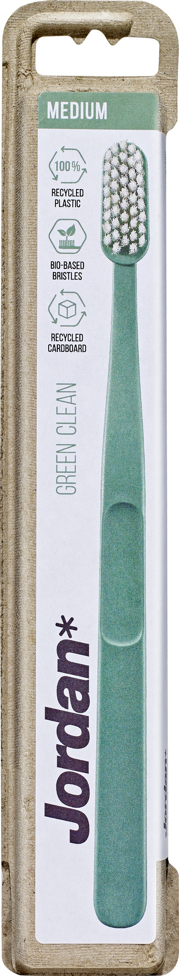 Köp Jordan Green Clean Medium Tandborste 1 st | Apohem