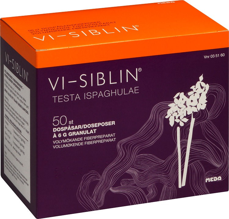 Köp Vi-Siblin Granulat i dospåse 610 mg/g 50 st | Apohem