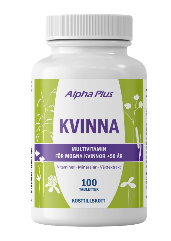 Köp Alpha Plus Kvinna 100 tabletter | Apohem
