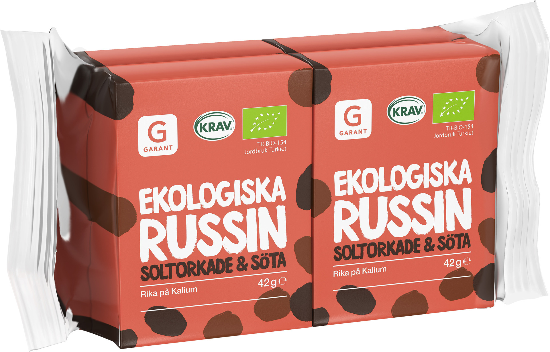 Köp Garant Ekologiska Russin 4 x 42 g | Apohem