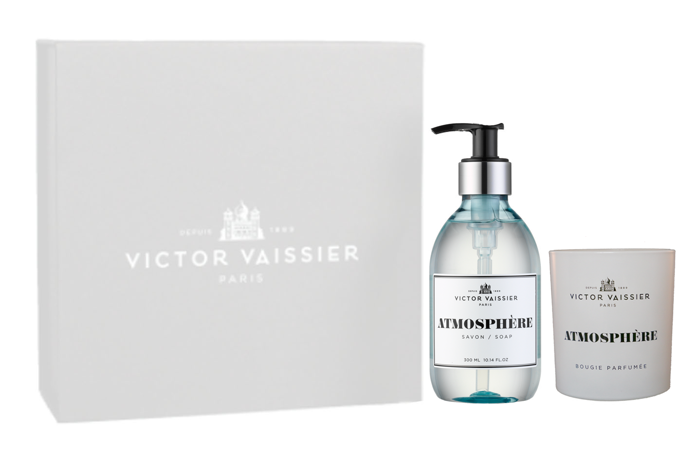 Köp Victor Vaissier Luxury Giftbox Atmosphère Soap & Candle | Apohem