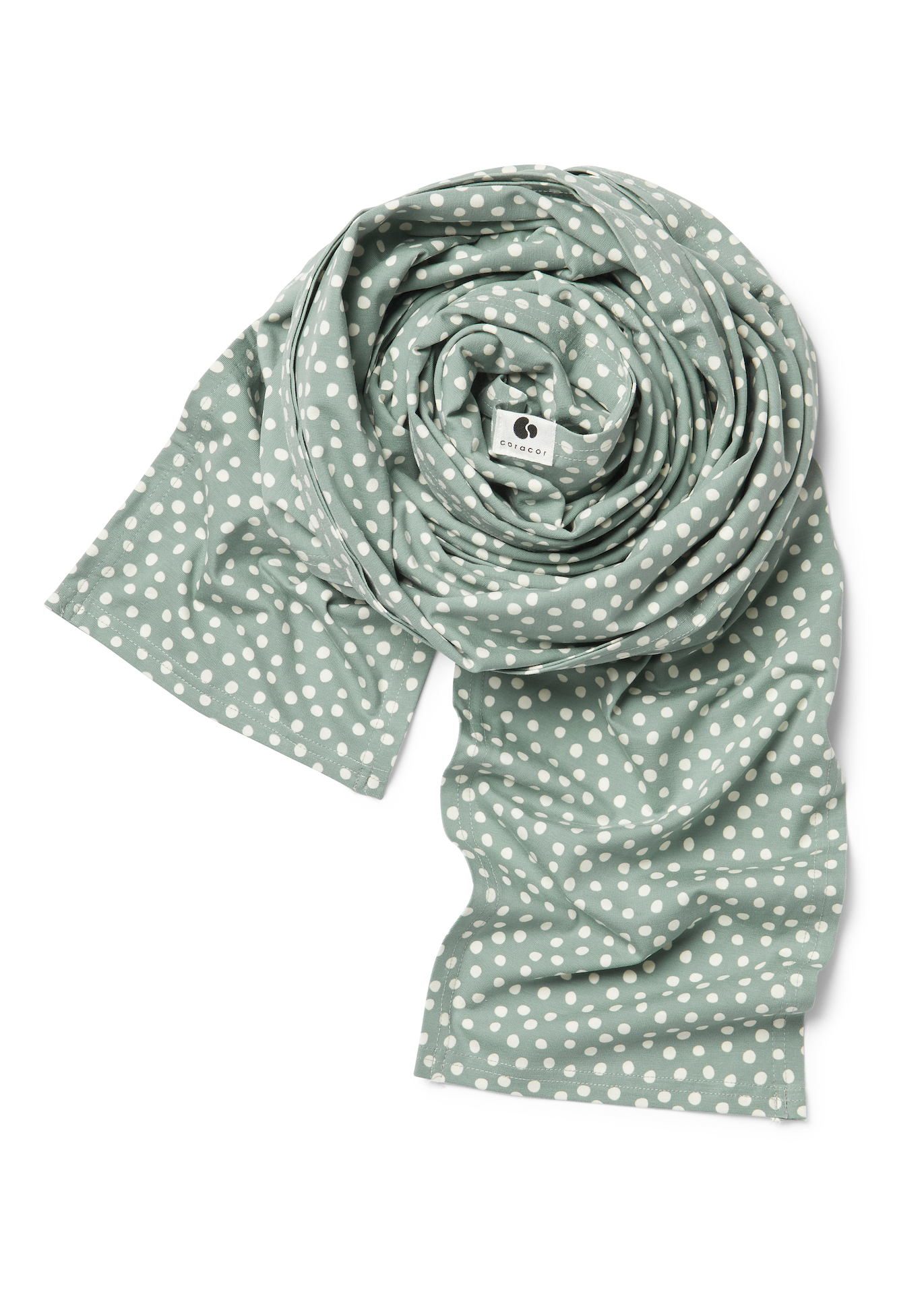 Köp Coracor Big Dot Green Bärsjal | Apohem